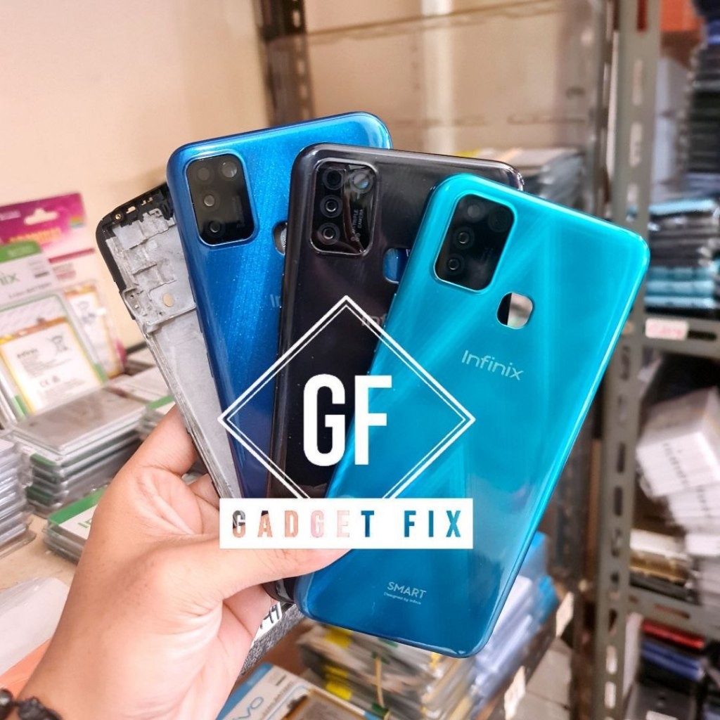 Jual CASING HOUSING FULLSET HP INFINIX SMART 5 X657 X657C BACKDOOR ...