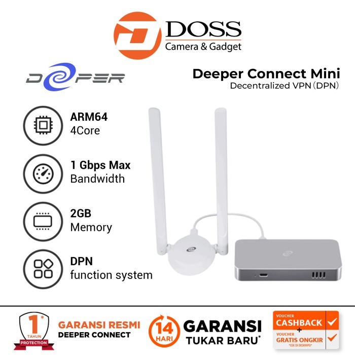 Jual Deeper Connect Mini Set Decentralized VPN Router | Shopee Indonesia