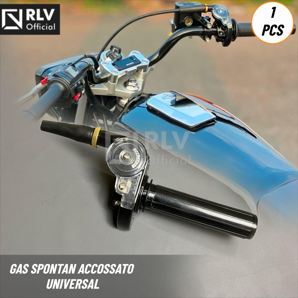 Jual Gas Spontan Accossato Racing Italy Kabel Gas Universal - Throttle ...