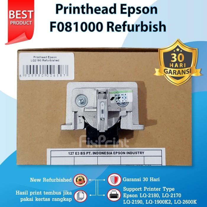 Jual Printer Head Printer Epson LQ-2190 LQ2180 Original Printhead ...
