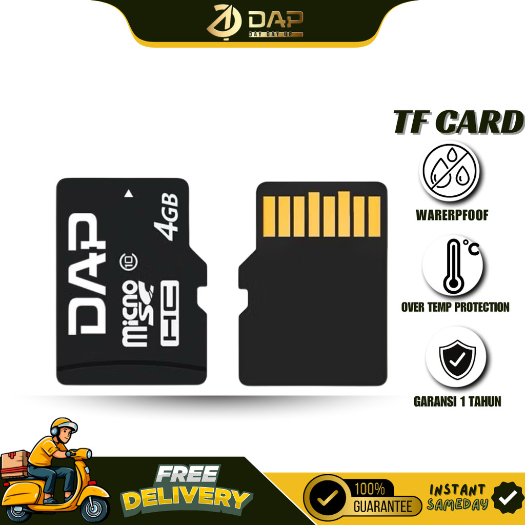 Jual DAP Memory Card SD & TF High Speed Data Tranfer 4GB/8GB/16GB/32GB ...