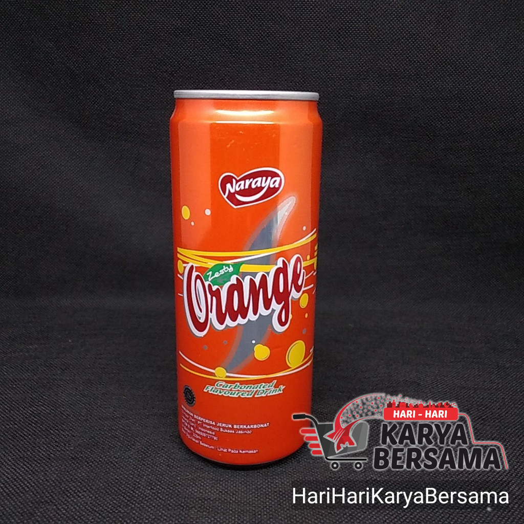 Jual MINUMAN RINGAN NARAYA ORANGE KALENG 325ML | Shopee Indonesia