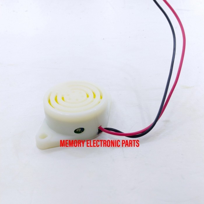 Jual Buzzer Besar 3v-24v DC bunyi continuous | Shopee Indonesia
