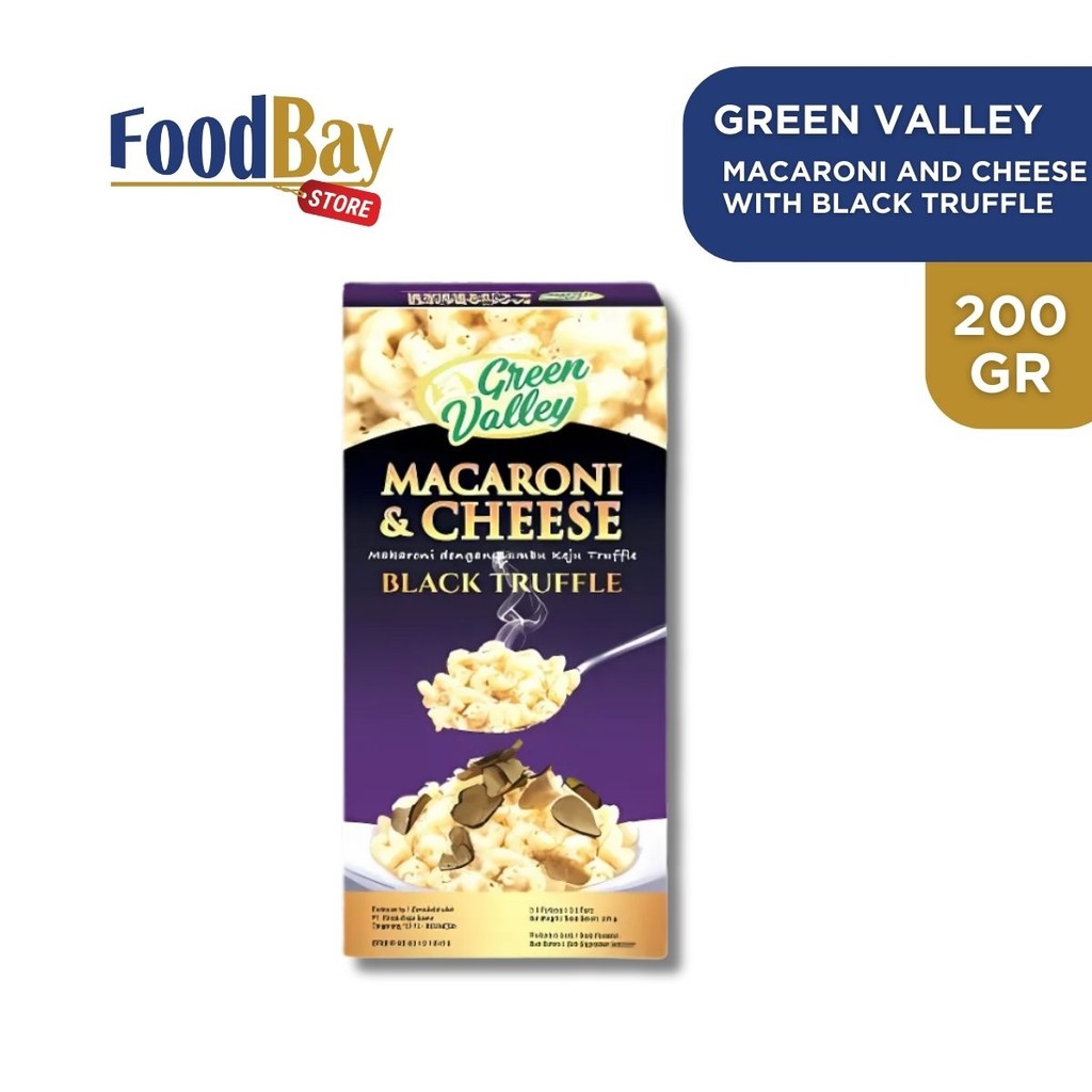 Jual GREEN VALLEY Macaroni and Cheese with Black Truffle Mac n Cheese ...