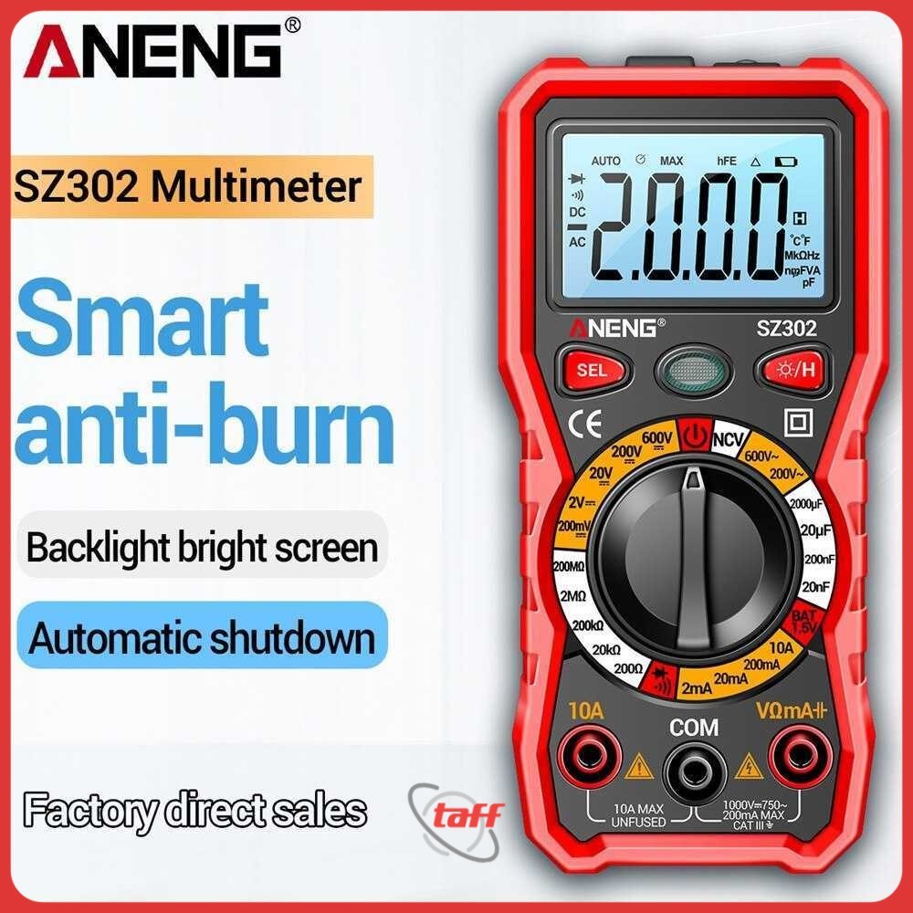 Jual ANENG Digital Multimeter Multitester Voltage Tester with ...