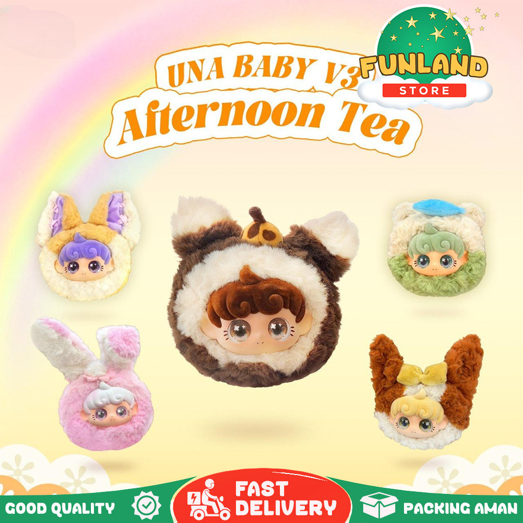 Jual FUNLAND UNAbaby DANGO ANIMAL PLUSH BALL SERIES BLIND BOX JJBF-1 ...
