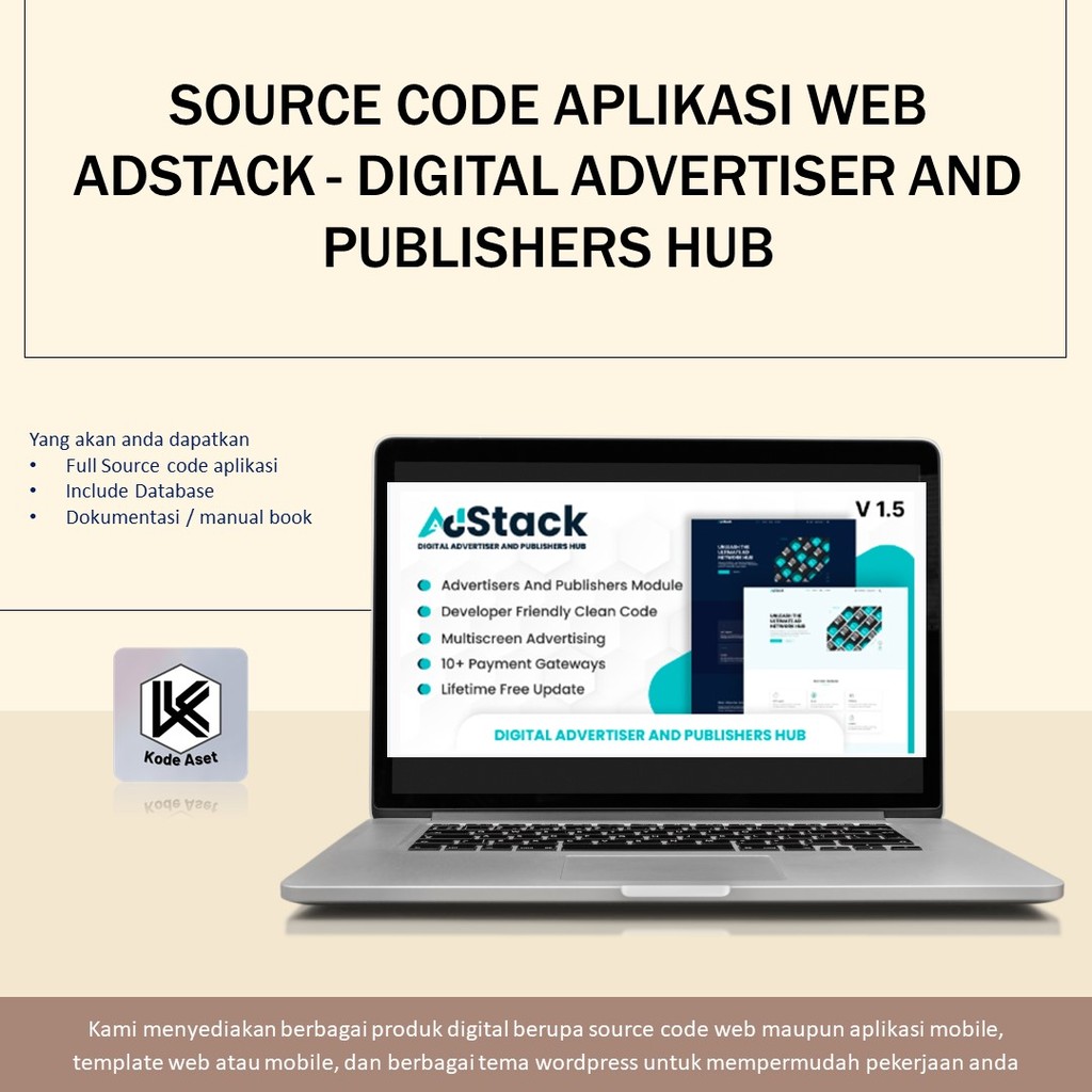 Jual SOURCE CODE APLIKASI WEB ADSTACK - DIGITAL ADVERTISER AND PUBLISHERS HUB | Shopee Indonesia