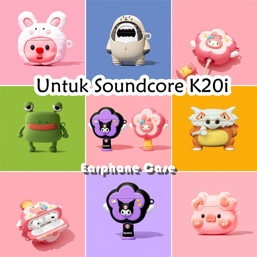 Jual 【variety】Untuk Soundcore K20i Case Casing Kreatif Kartun Soft Silikon Earphone Case NO.2 ...