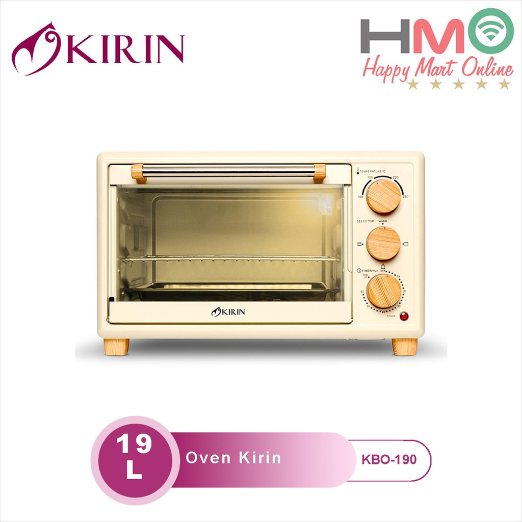 Jual Kirin Omni Oven 19 Liter KBO-190LW Low Watt Pemanggang Oven Toaster 19L Kirin KBO 190 ...