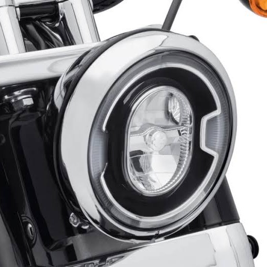 Jual Daymaker Signature LED 7 inch + Batok Lampu Genuine Harley M8 ...
