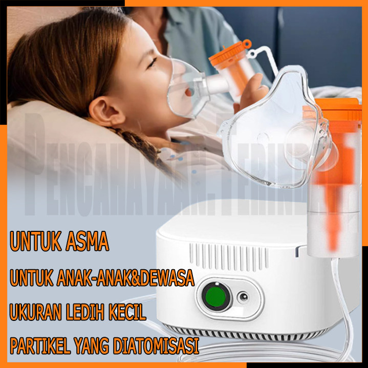 Jual Compressor Alat Nebulizer Anak Inhaler Asma Alat Uap Bayi Batuk Pilek Pernafasan Bronkitis ...