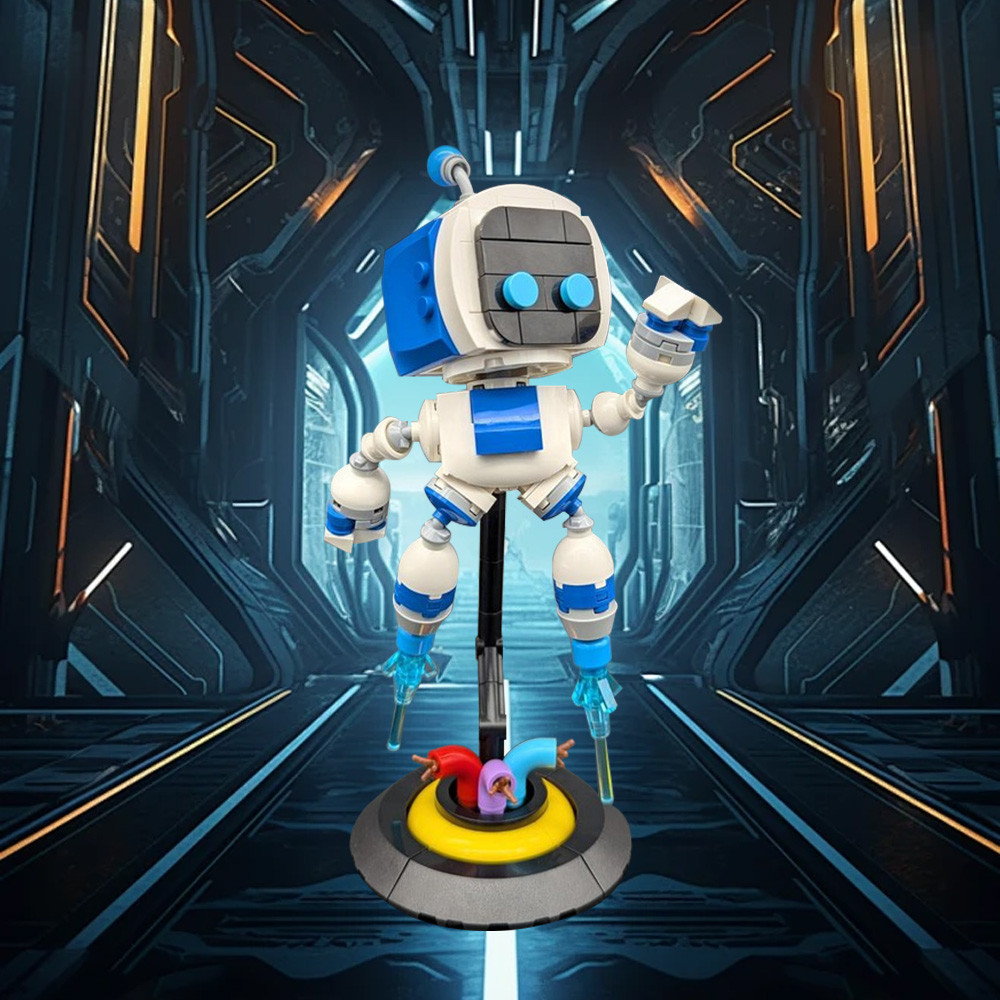 Jual MOC Astro Bot Model Building Blocks Cosmic Adventure Game Figure ...