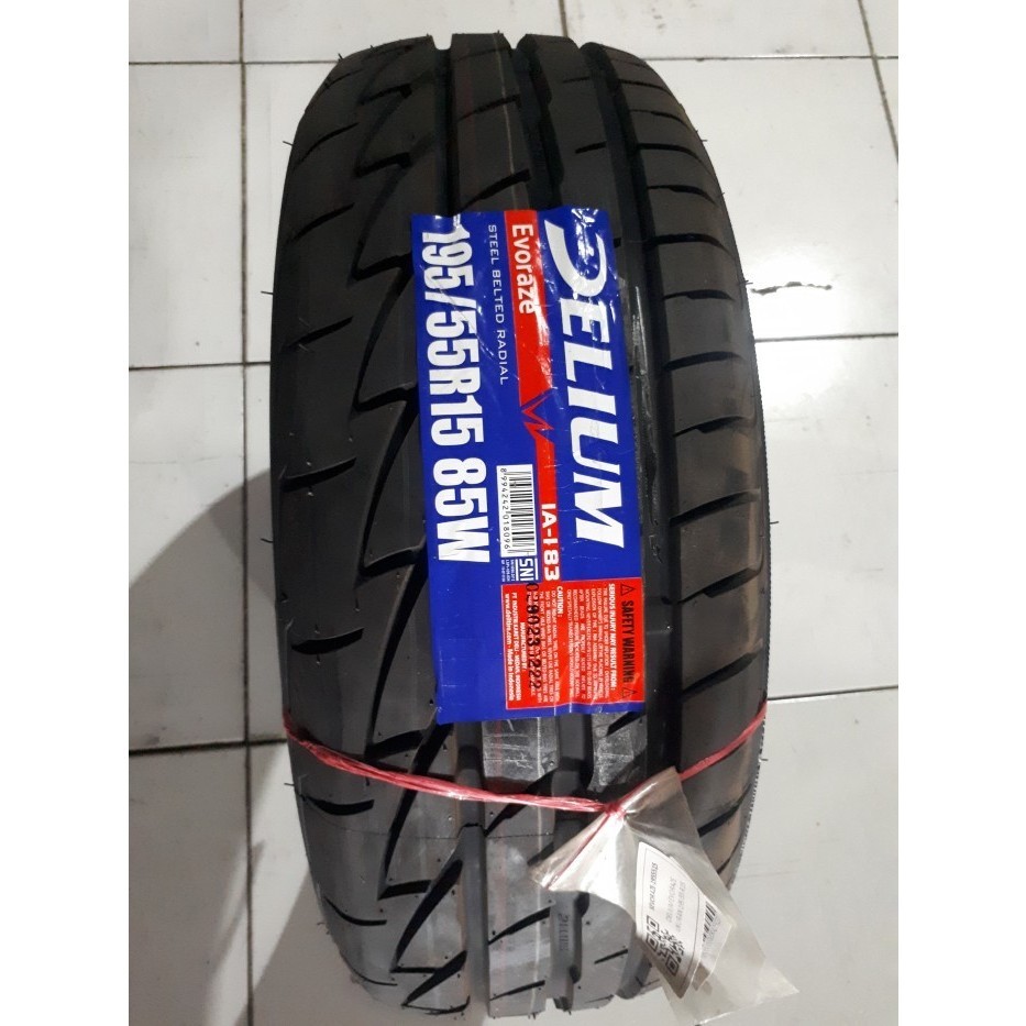 Jual Ban Race Semi Slick Delium EVORAZE 195/55 R15 Mobil Baleno Avega Aerio | Shopee Indonesia