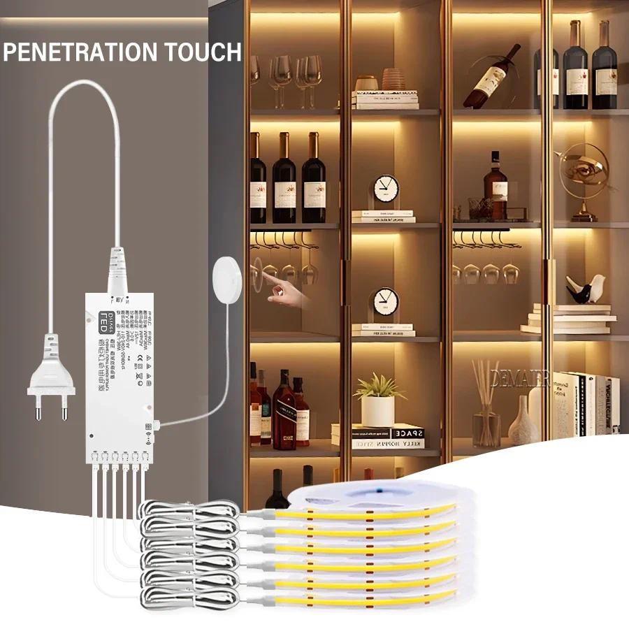 Jual Under Cabinet Collection Dimmable Touch COB LED Strip Light ...