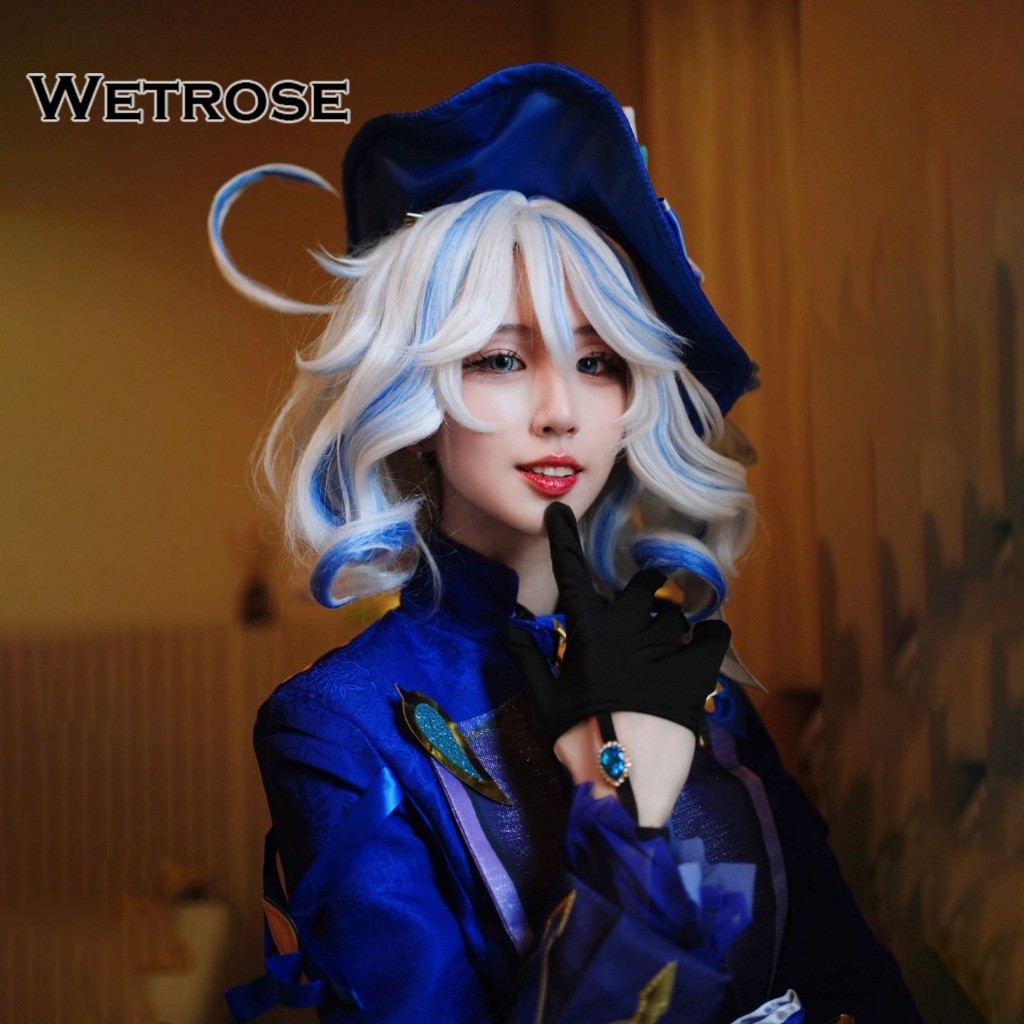 Jual 【Wetrose】 Furina Focalors Cosplay Costume Genshin Impact Ousia ...