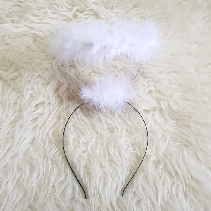 Jual Bando Malaikat Kostum Peri Tongkat Angel Cosplay Bidadari Bulu ...