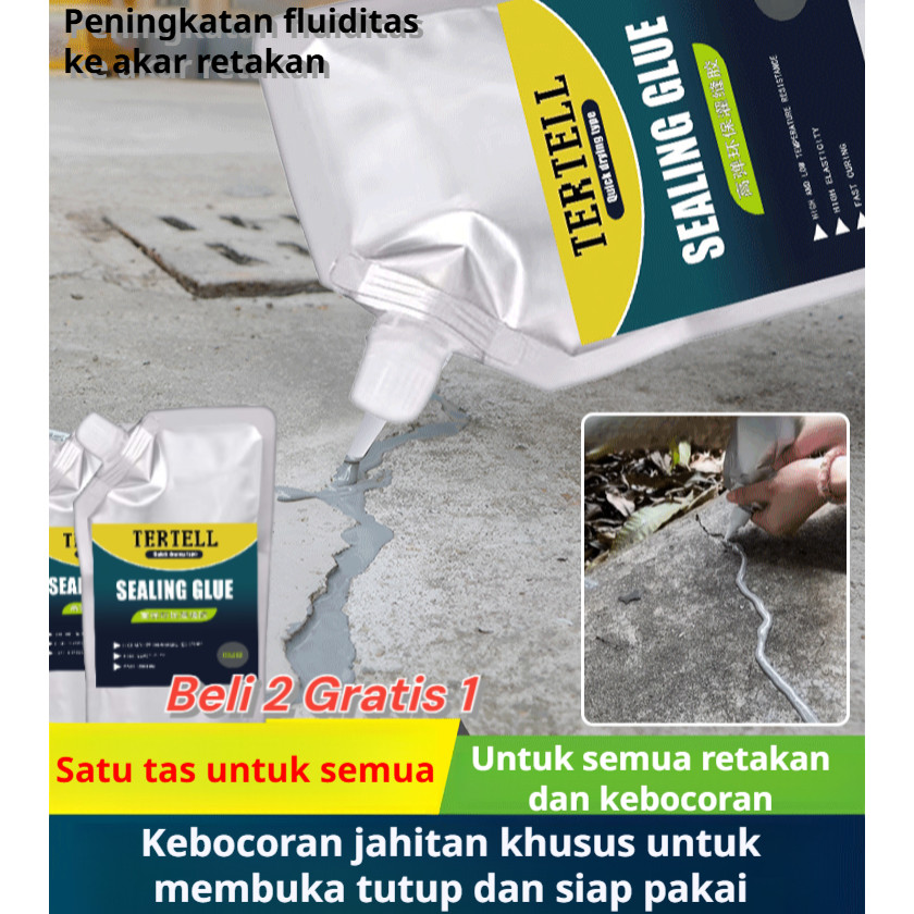 Jual ⚡Kapasitas ekstra besar 500gr⚡Roof waterproofing adhesive king/Lem ...