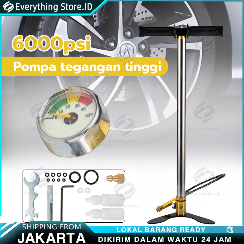 Jual POMPA BARRACUDA 4 STAGE STAINLES STEEL MANOMETER 6000 PSI / Pompa ...