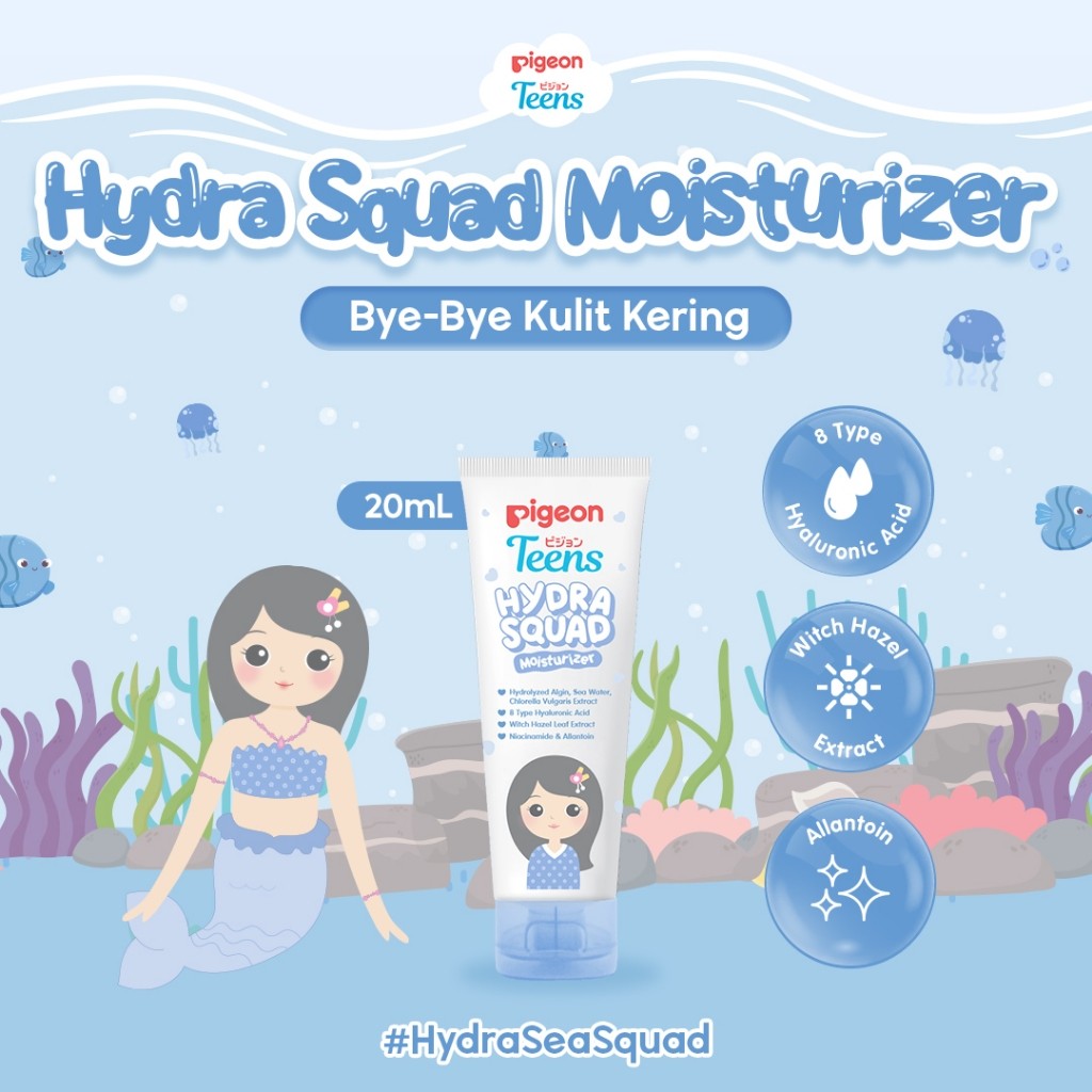 Jual Pigeon Teens Hydra Squad Moisturizer 20ml | Skincare Remaja | Ekstra Melembapkan ...