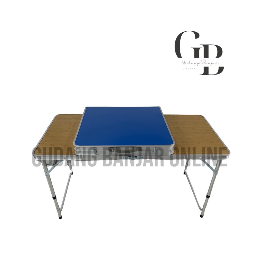 Jual MEJA LIPAT GSF G-6012 / MEJA LIPAT PORTABLE / MEJA PIKNIK UK 120CM X 60CM MODEL KAKI BULAT ...