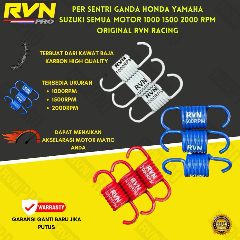 Jual PER SENTRI 1000 RPM 1500 RPM 2000 RPM 1 SET ISI 3 PCS PER OTOMATIS ...