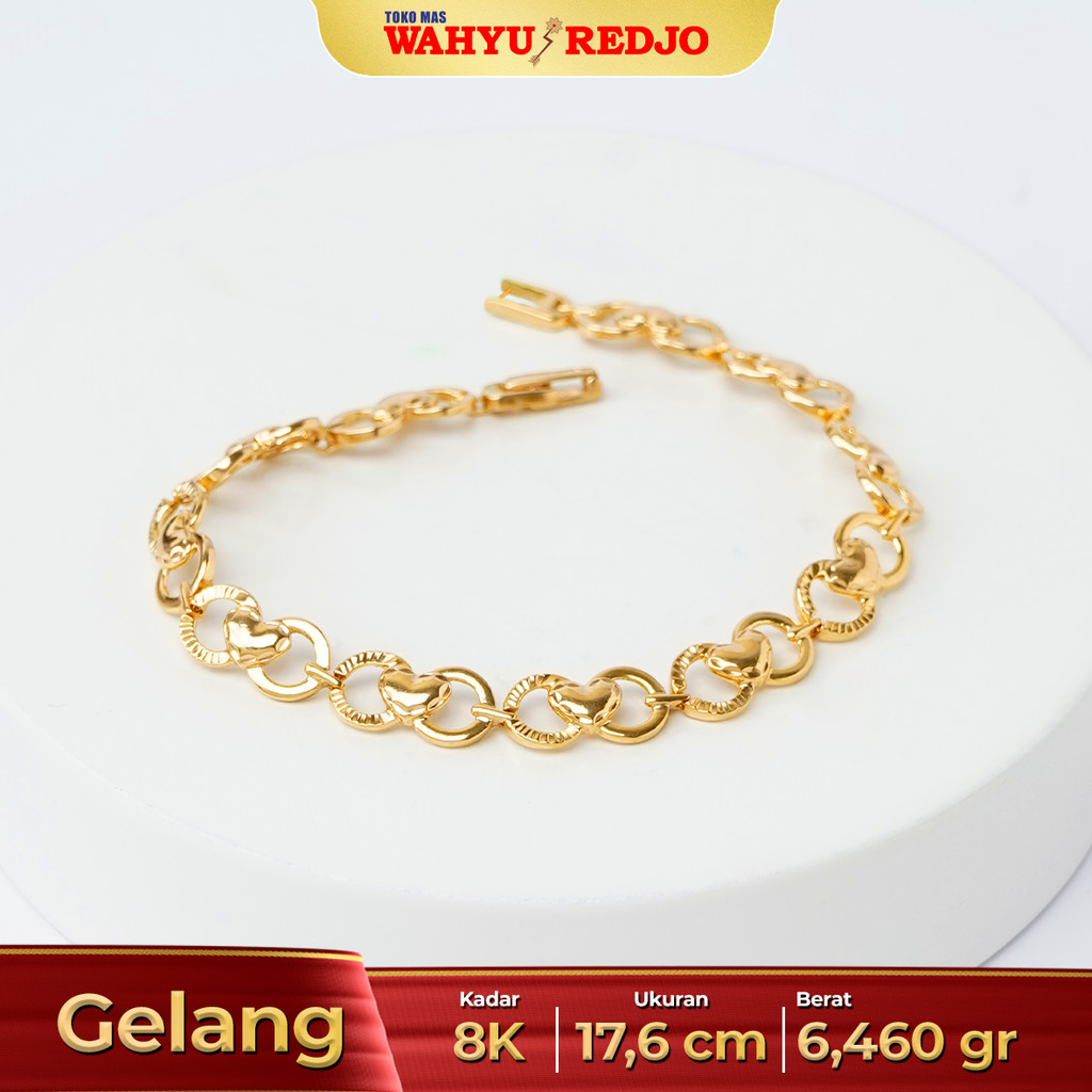 Jual GELANG EMAS KADAR 8K WAHYU REDJO GL-8K-26118546 | Shopee Indonesia