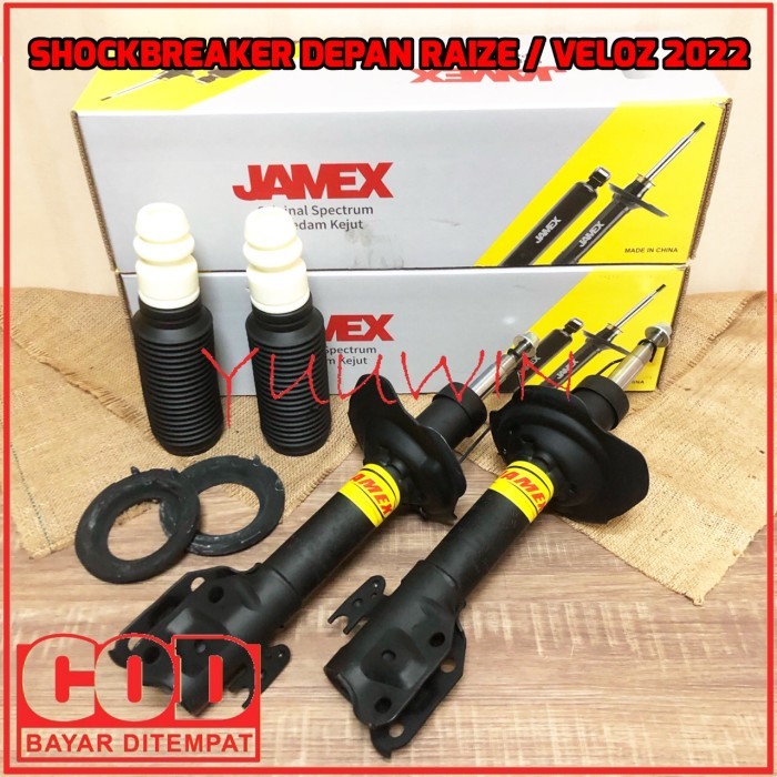 Jual SHOCKBREAKER DEPAN RAIZE JAMEX - SHOCK DEPAN VELOZ 2022 ROCKY ...