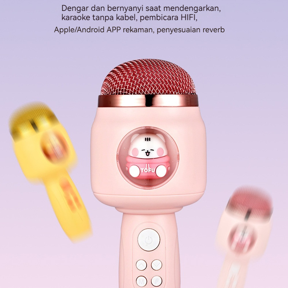 Jual Mic Karaoke Bluetooth Wireless Portable | Shopee Indonesia