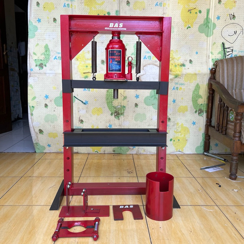 Jual Alat Pres Hidrolik preasure 20 ton serbaguna hand press bearing ...