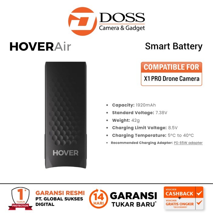 Jual HoverAir Hover Air X1 Pro Smart Battery | Shopee Indonesia
