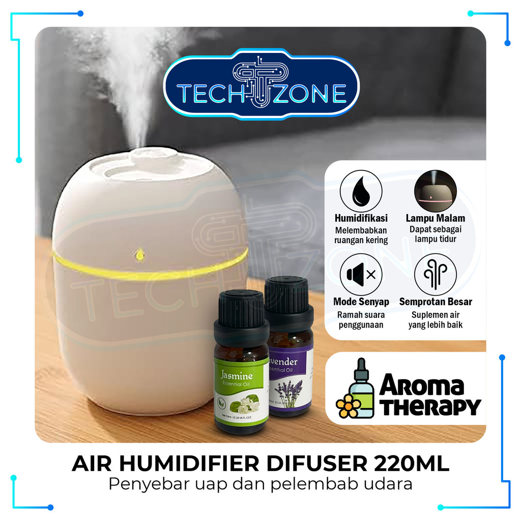 Jual Humidifier Aromatherapy Diffuser Pelembab Udara Pengharum Pewangi ...