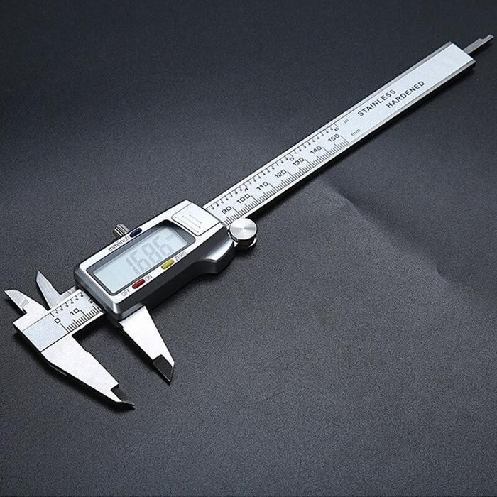 Jual Jangka Sorong Digital 6" Inch Stainless Micrometer Vernier Caliper 150mm YXB | Shopee Indonesia