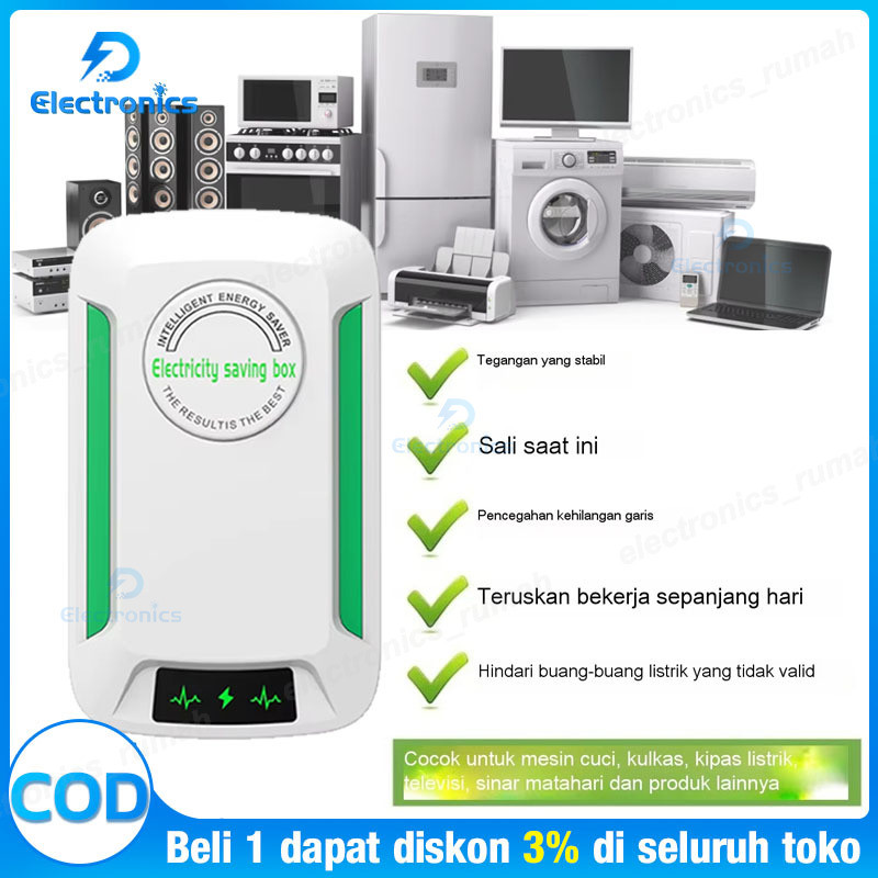 Jual 2025 Penghemat Listrik PLN Electric Saver / Electricity Saving Box ...