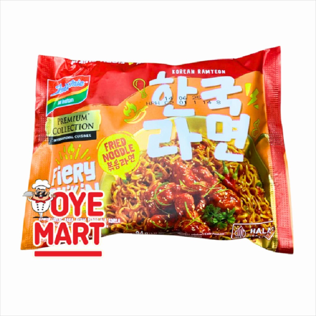 Jual INDOMIE PREMIUM COLLETION FIERY CHICKEN FLAVOR 94 GR | Shopee Indonesia