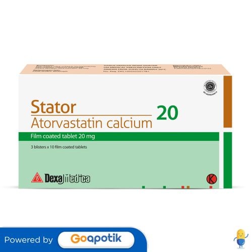 Jual Stator 20 Mg Box 30 Tablet | Shopee Indonesia