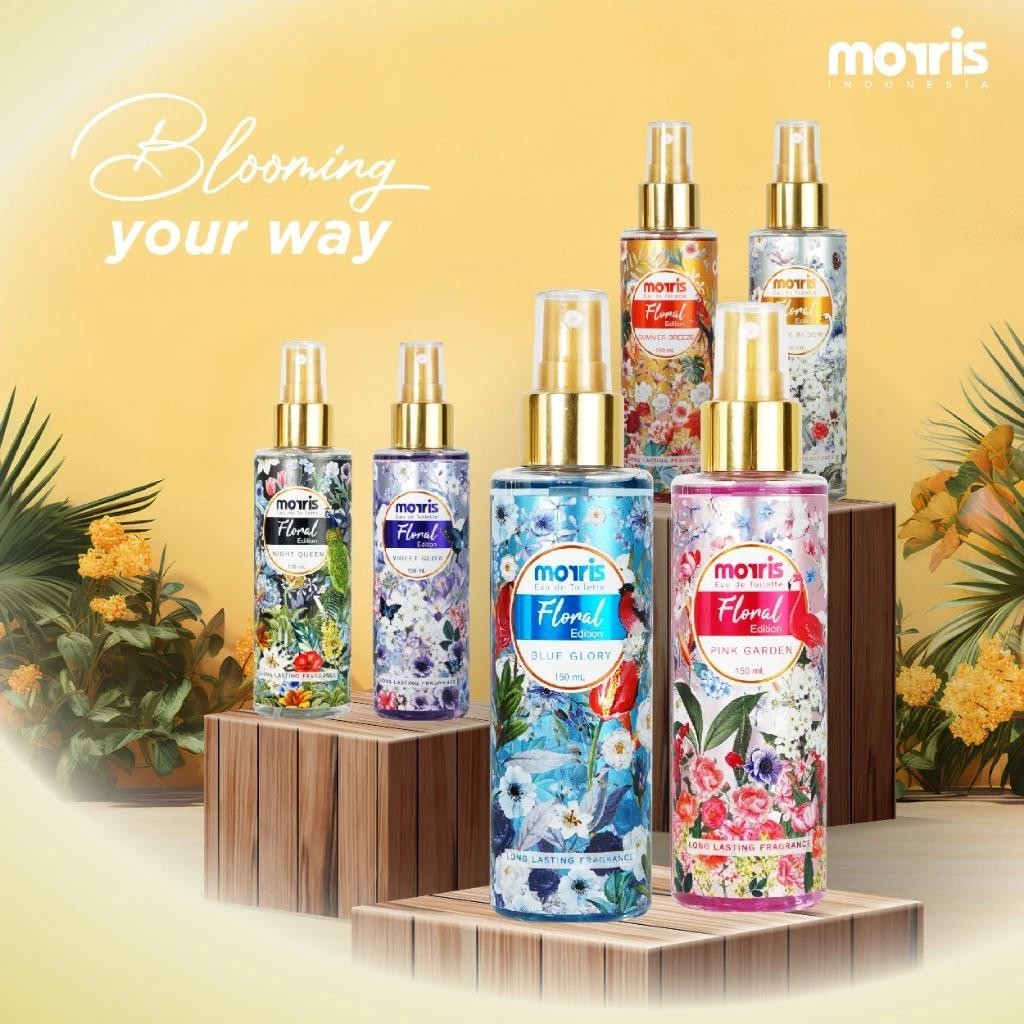 Jual Morris Parfum Cewek EDT Floral Edition 150ml | Shopee Indonesia