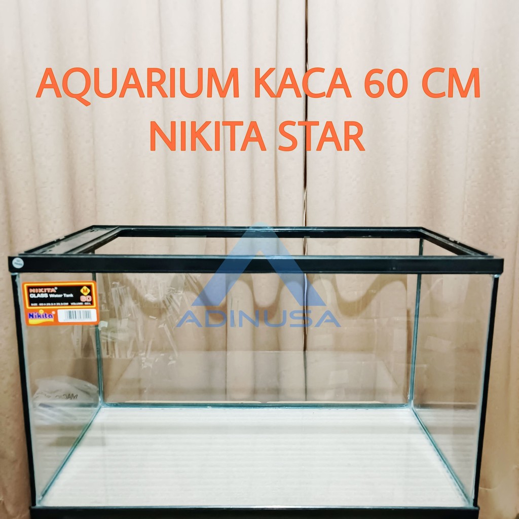 Jual AQUARIUM NIKITA STAR KACA 60 CM AKUARIUM AQUASCAPE TANK | Shopee Indonesia