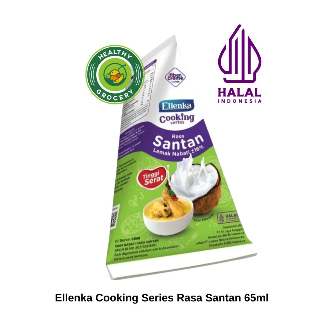 Jual Ellenka Cooking Series Rasa Santan 65ml / Santan Cair | Shopee ...