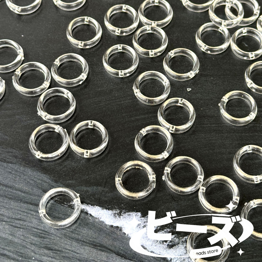 Jual 15 gr Manik-manik Putih Transparan - Ring Pandora Beads | Shopee ...