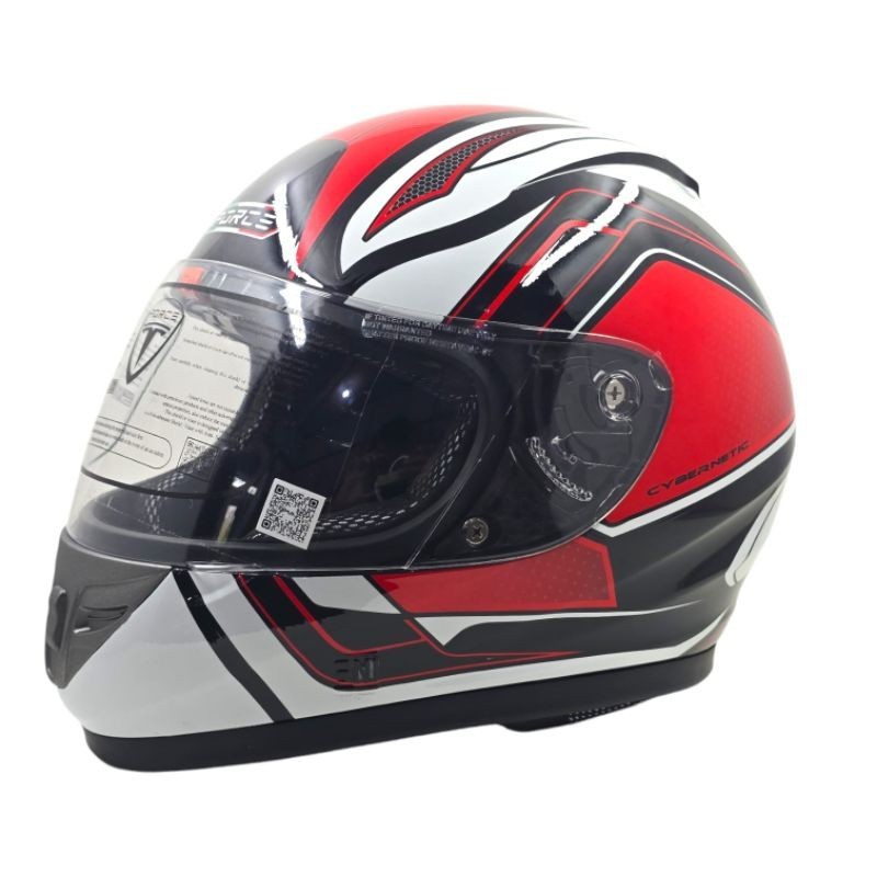 Jual FORCE Helm Fullface Pria Cowok Laki Dewasa Motif Cybernetic ...
