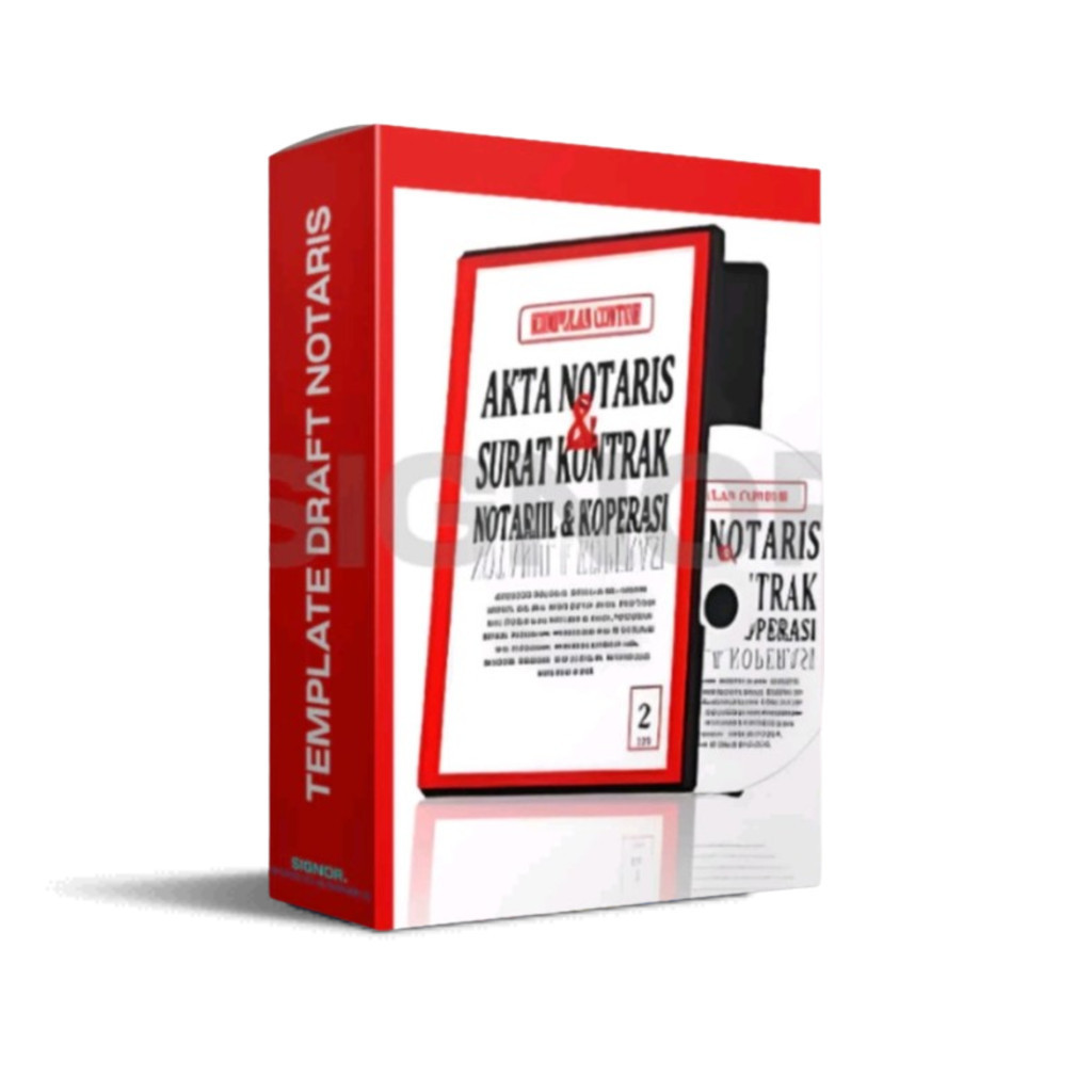Jual Template Draft Notaris - Kumpulan Akta Notaris & Surat Perjanjian ...