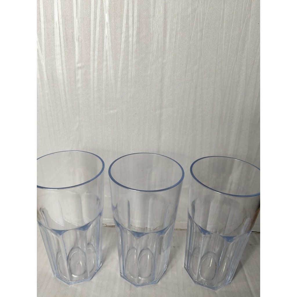 Jual Gelas Mutiara Plastik 209 Plastik Bening / Gelas Bening Plastik ...