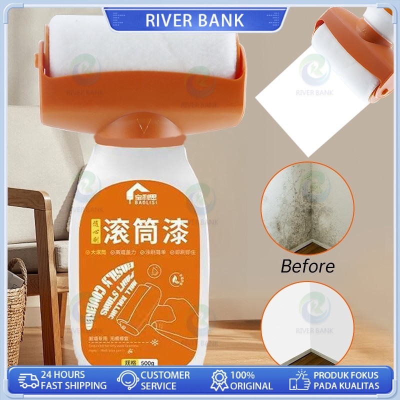 Jual Cat Roller Color Paint Pembersih Tambok / Cat Dinding Roll Kotor ...