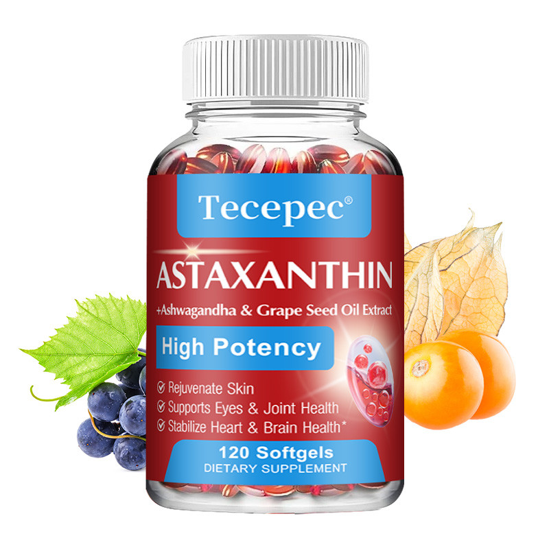 Jual Astaxanthin 24 mg, 60/120 kapsul, suplemen daya tahan tubuh ...