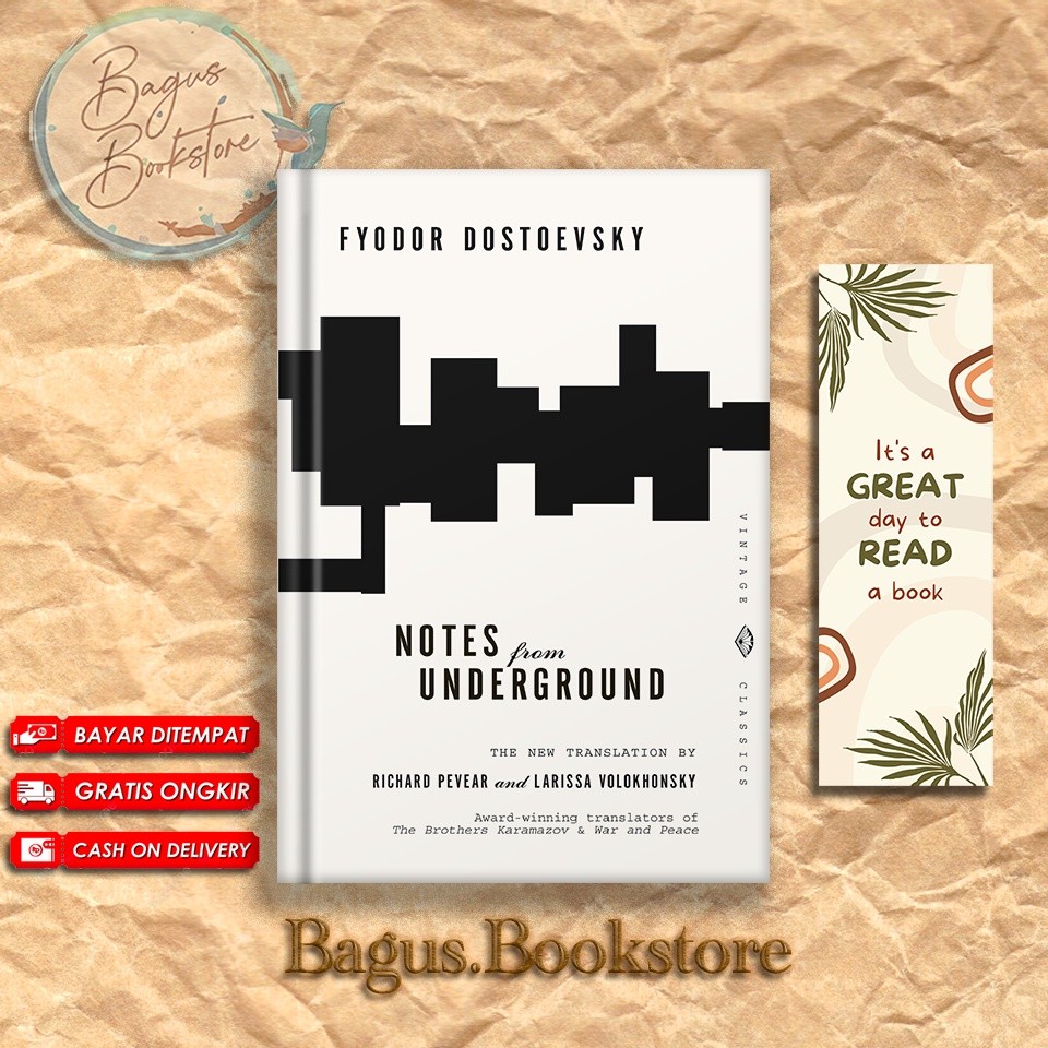 Jual Notes from Underground by Fyodor Dostoevsky (English) | Shopee ...