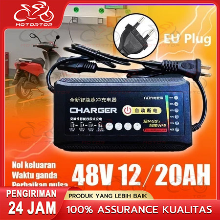 Jual Charger Sepeda Listrik 48V-12/20AH for Lead-Acid Battery Charger Sepeda Listrik Exotic ...