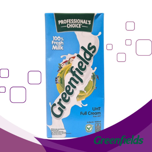Jual Susu Greenfield UHT Full Cream 1 liter | Shopee Indonesia