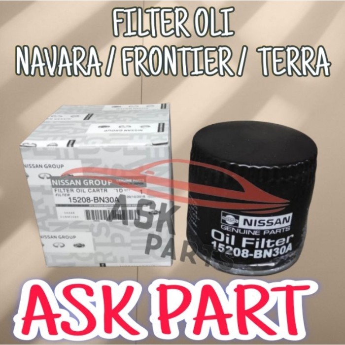 Jual FILTER OIL SARINGAN OLI NISSAN NAVARA NP300 D40 YD25 TERRA FRONTIER 15208-BN30A | Shopee ...