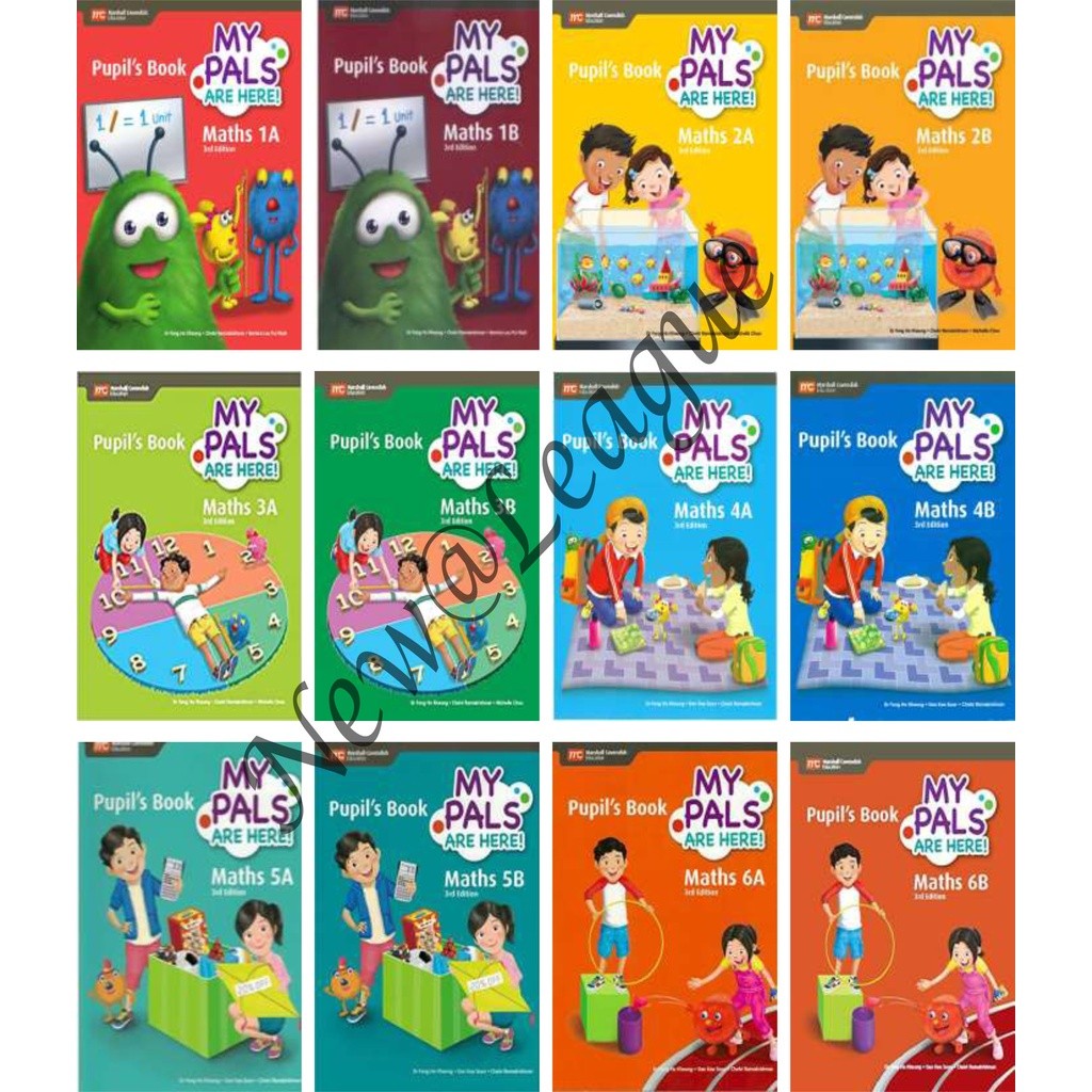 Jual 3rd Edition / My Pals Are Here Maths Pupil Book 1A 1B 2A 2B 3A 3B ...