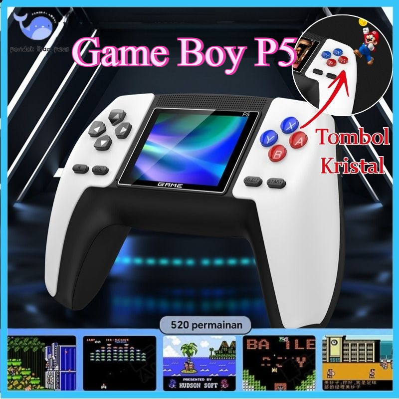 Jual [Pengiriman Jakarta] Konsol permainan Game Boy P5 dapat diisi ...